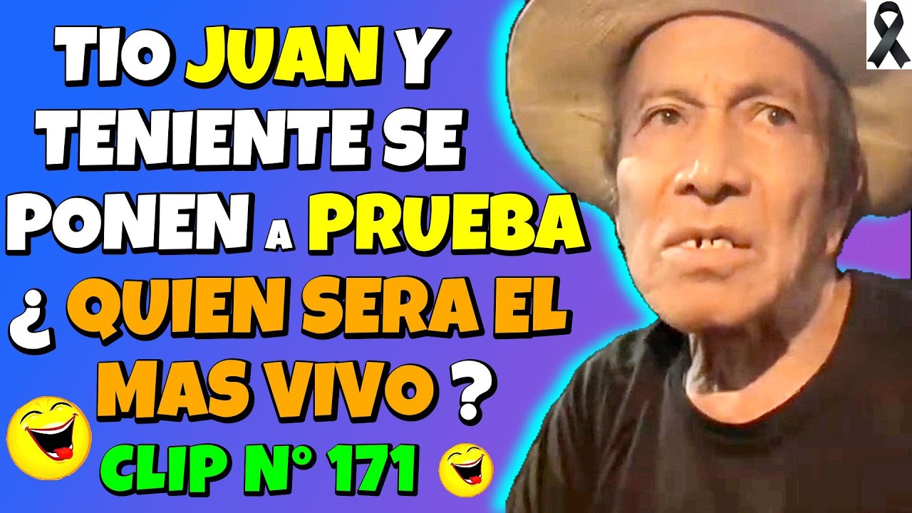 ️TIO JUAN y TENIENTE se PONEN a PRUEBA ¿Quien SERA el Mas VIVO?🤣JUAN tu ...