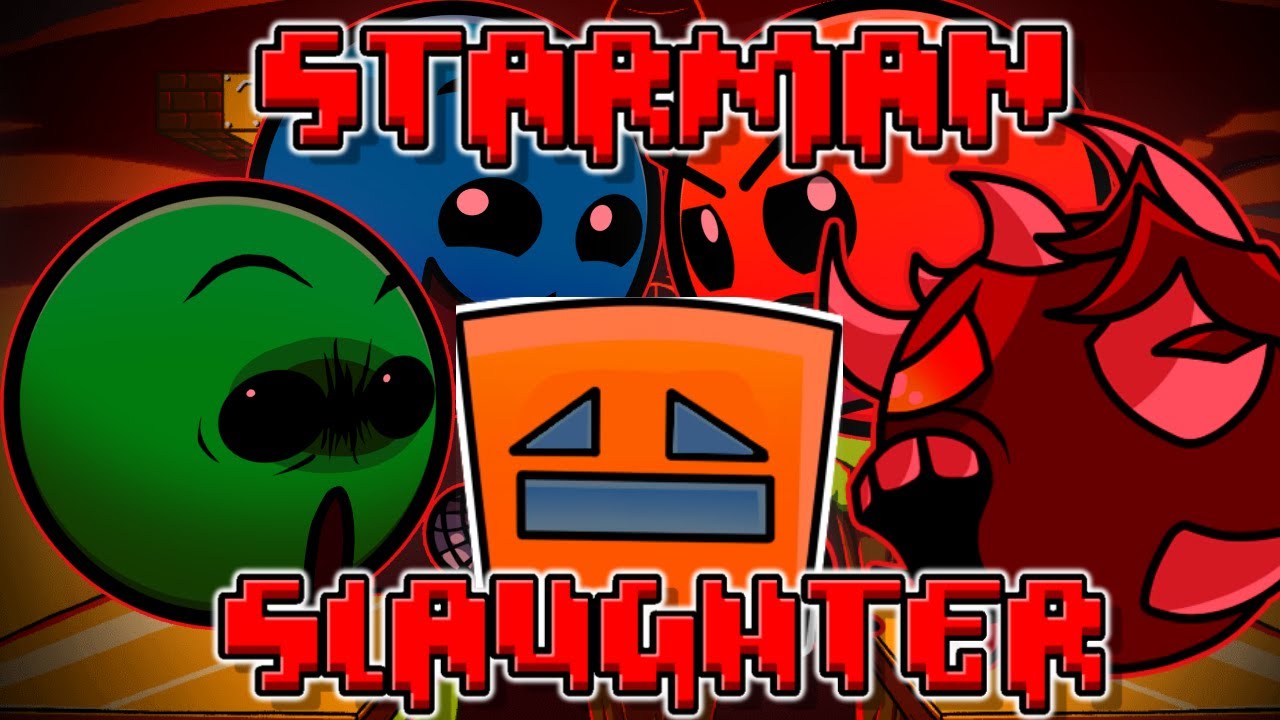 || Stardash Slaughter || Friday Night Funkin Starman Slaughter But GD ...