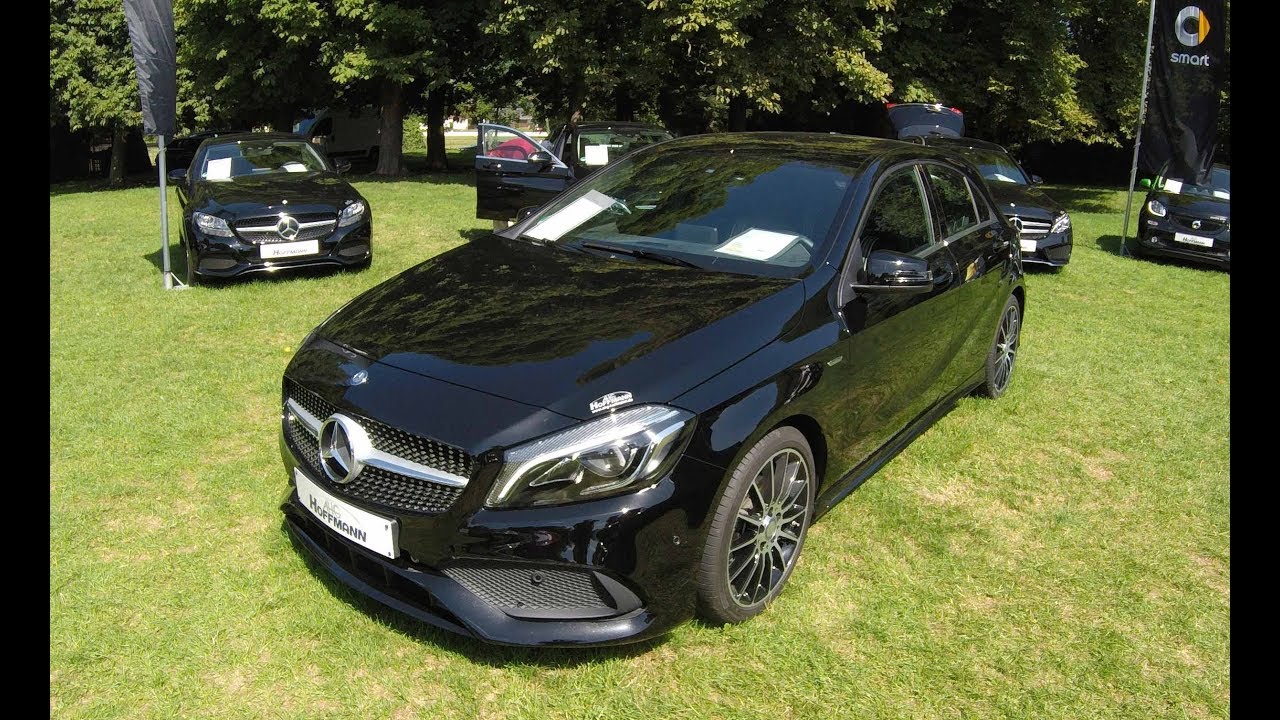 Mercedes Benz MB A-class edition Peak A200 night black W176 Facelift ...