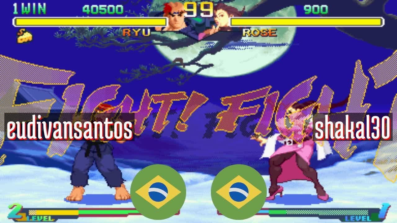FT10 @sfa2u: eudivansantos (BR) vs shakal30 (BR) [Street Fighter Alpha ...