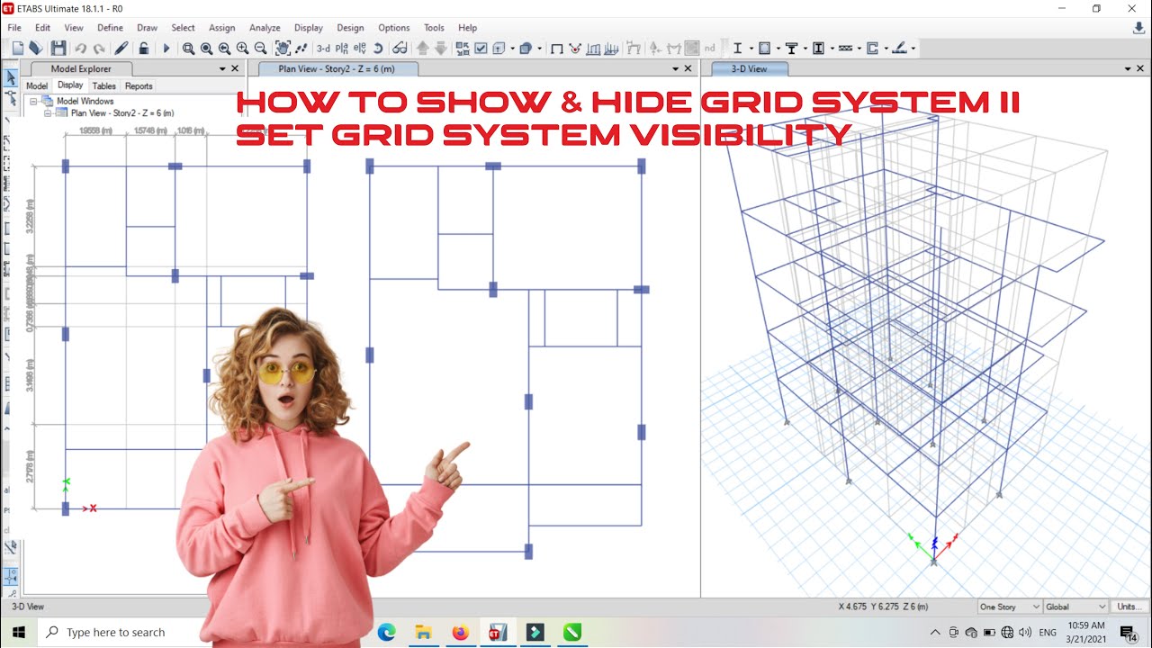 HOW TO SHOW HIDE GRID SYSTEM SET GRID SYSTEM VISIBILITY HIDE GRID SYSTEM IN ETABS YouTube HOW TO SHOW HIDE GRID SYSTEM SET GRID SYSTEM VISIBILITY HIDE GRID SYSTEM IN ETABS YouTube