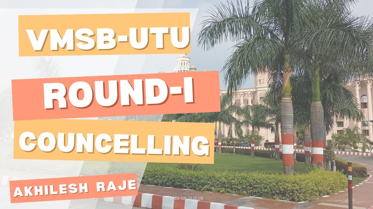 UTU Counselling Round 1: Faculty of Technology VMSB - Dehradun - YouTube