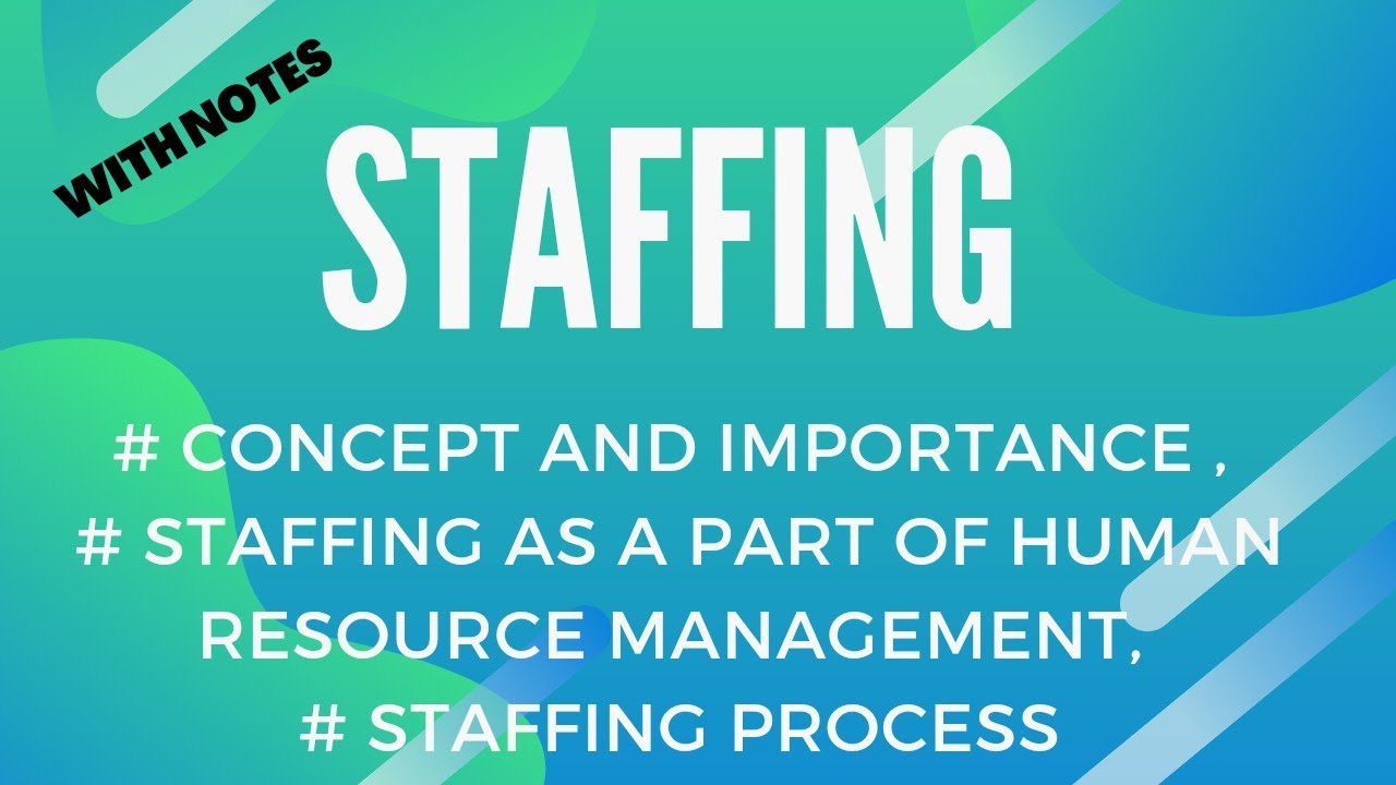 Staffing Class 12 I Staffing process Class 12 Business Studies - YouTube