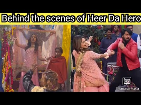 Behind the scenes of Heer Da Hero / Amar Khan / Imran Ashraf - YouTube