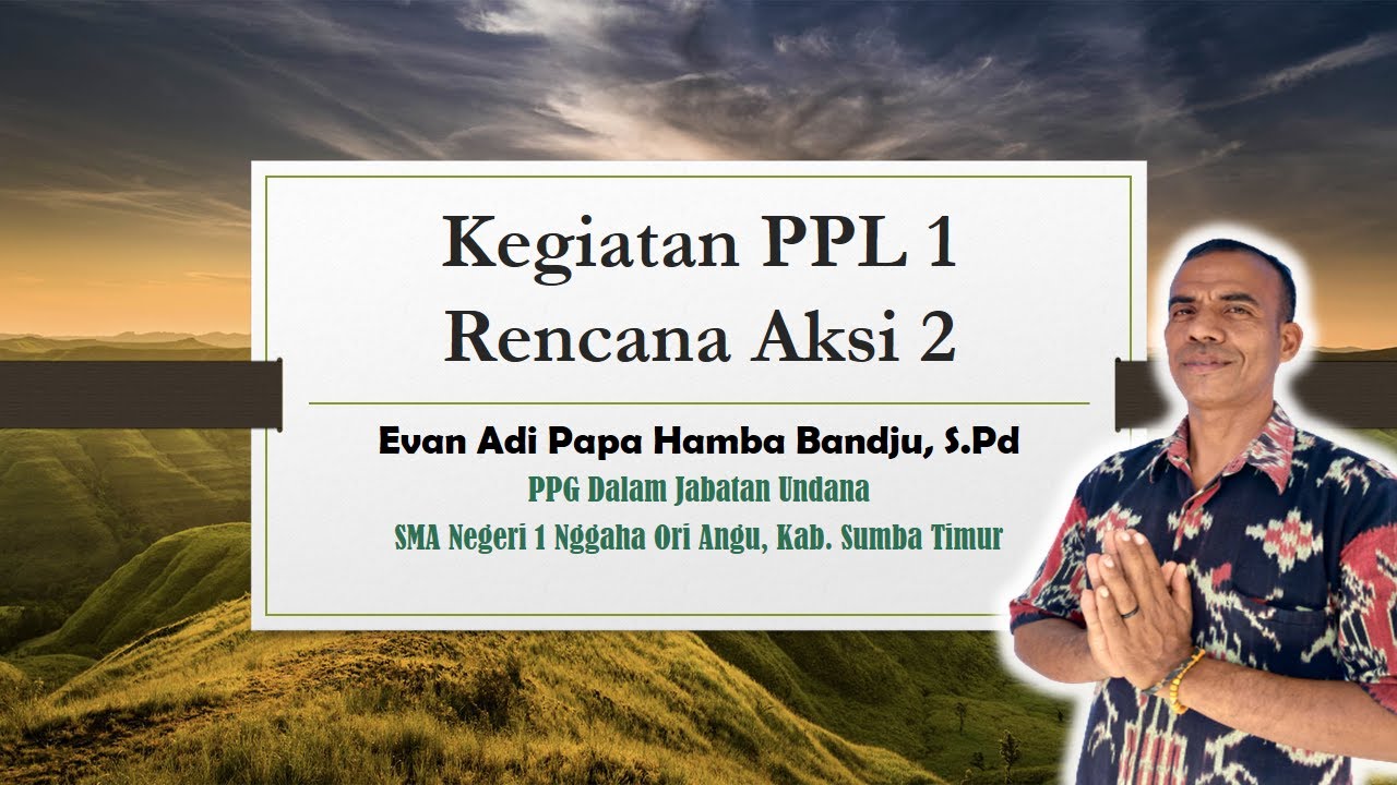 Kegiatan PPL 1 Rencana Aksi 2 - YouTube