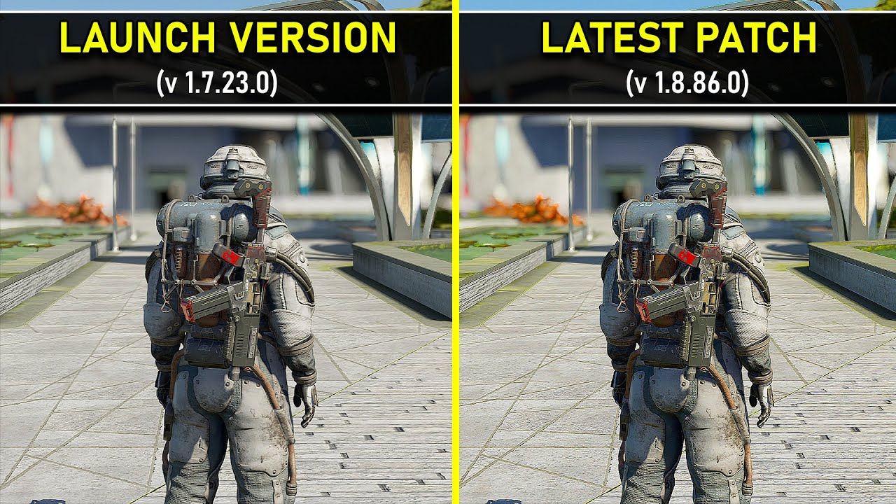 Starfield PC | Launch Version vs Latest Patch (1.8.86.0) | Performance ...