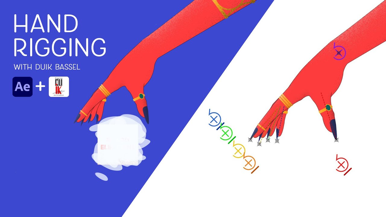 Hand Rigging With Duik Bassel - YouTube