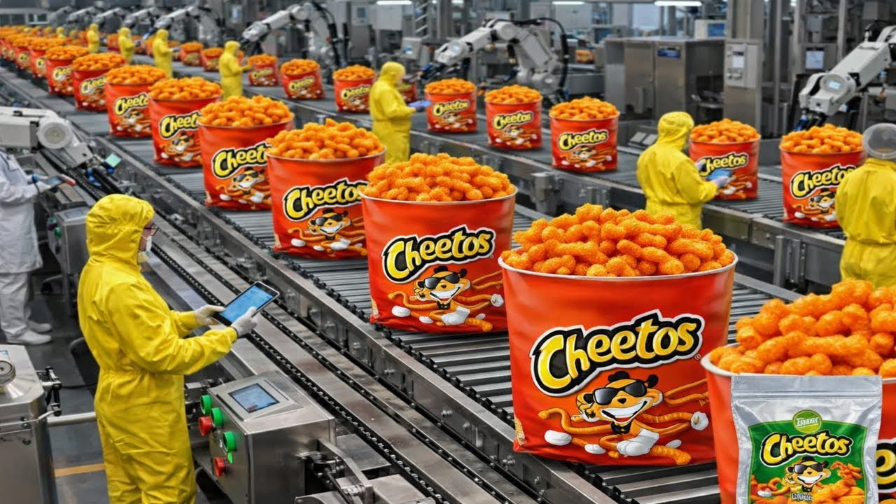 Millions of Cheetos Made Every Day | Inside the America’s Snack Factory ...