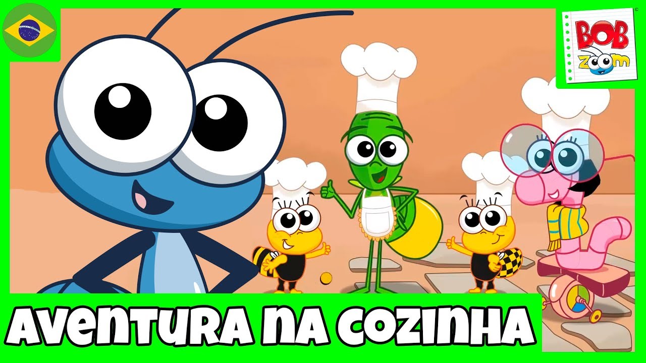 Bob Zoom - Aventura na Cozinha | Video Infantil Musical Oficial - YouTube