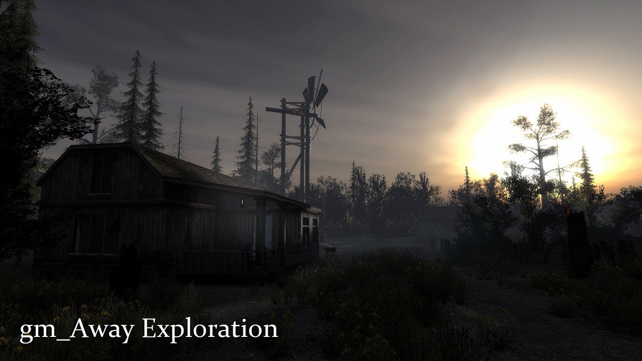(GMod) | Short Exploration of gm_Away - YouTube
