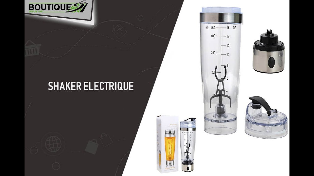 Shaker électrique : l’accessoire essentiel pour préparer un Shake ...