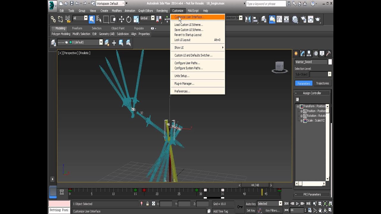 18. Ghosting animation sequences - YouTube