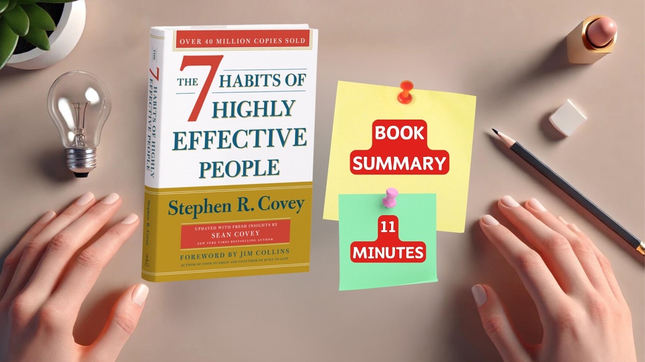 The 7 Habits of Highly Effective Pople by Stephen R. Covey in 11 ...