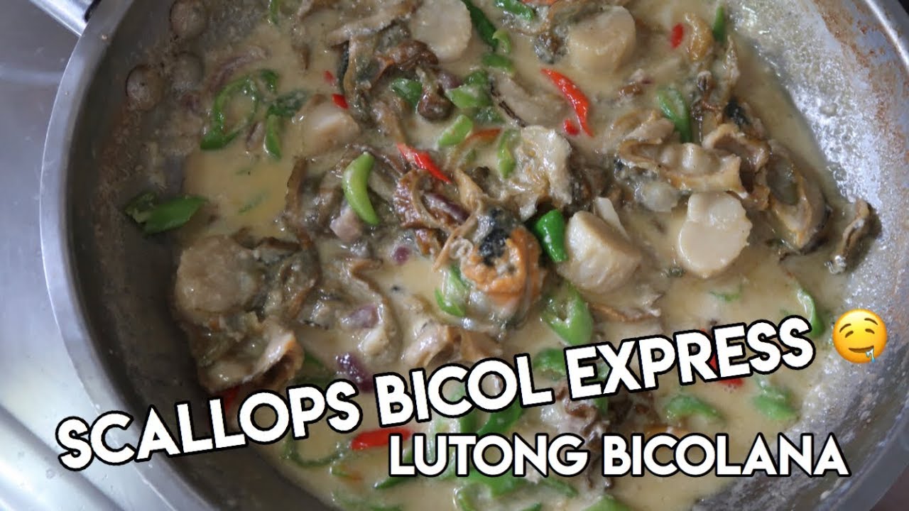 How to cook SCALLOPS BICOL EXPRESS (GATA + SILI) • cesavlogs - YouTube
