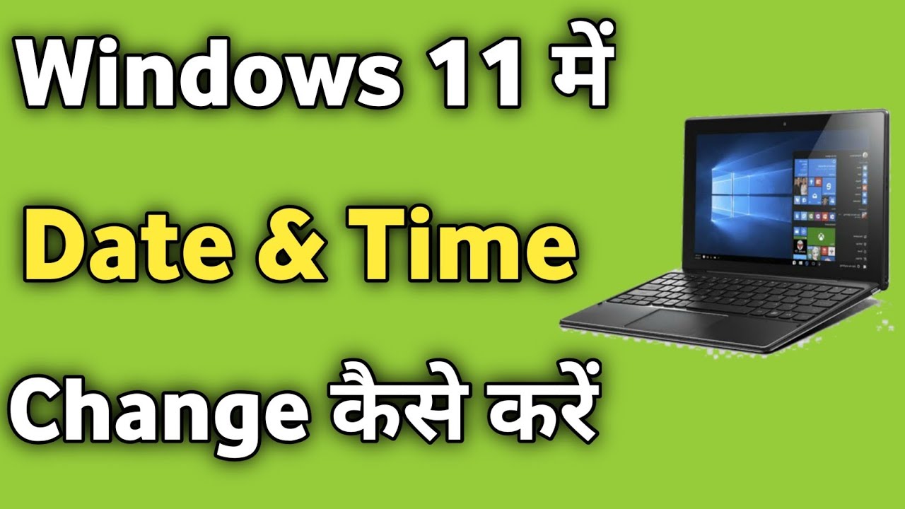 Windows 11 Me Date Time Kaise Sahi Kare How To Set Date Time In Windows 11 Me Date Time Kaise Sahi Kare How To Set Date Time In