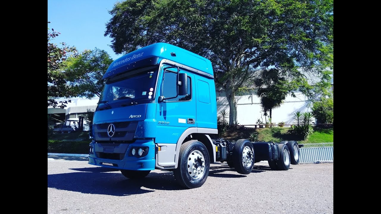 NOVO ATEGO 3030 8X2 O BITRUCK MERCEDES-BENZ l APRESENTAÇÃO - YouTube