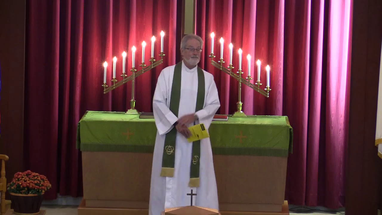 Willow Lake Lutheran Church August 30, Pastor Randy Bader - YouTube