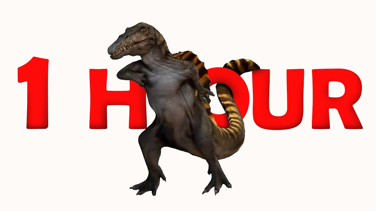 1 HOUR of Spinosaurus Dance Meme / Spinosaurus Dancing for 1 Hour ...