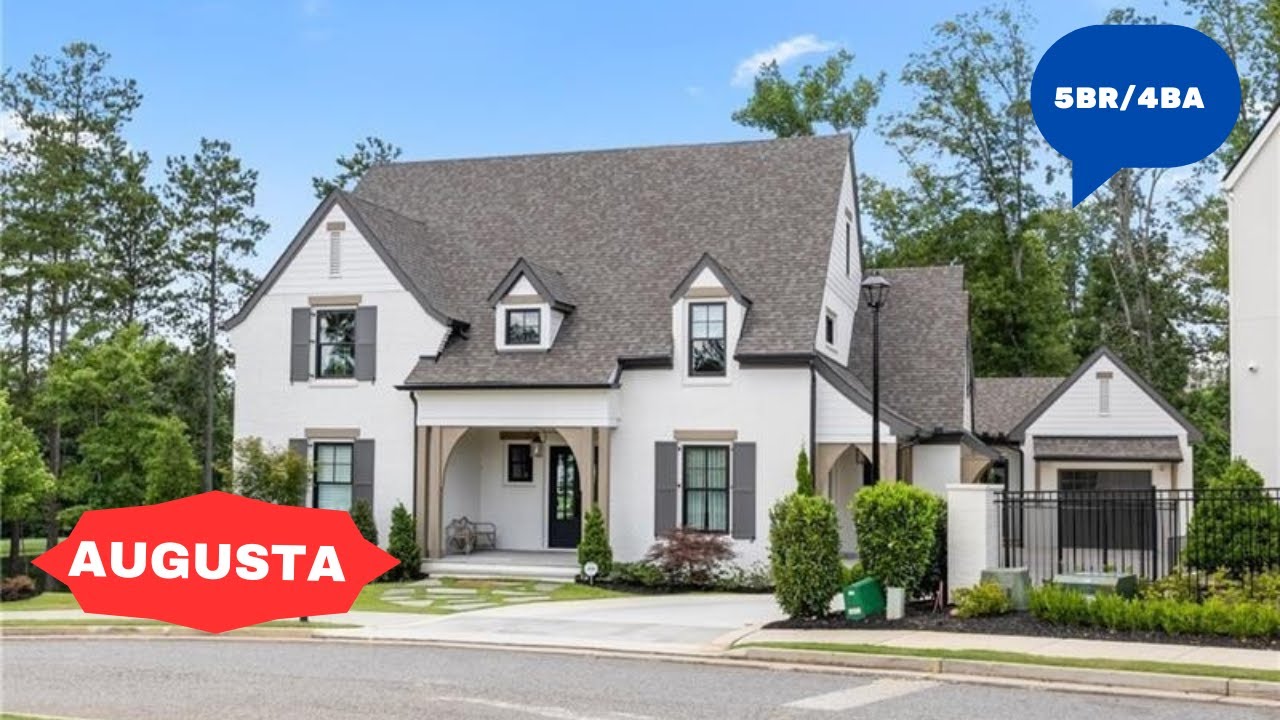 🍑Augusta Luxury Homes: 🔴 You Won’t Believe These Augusta Homes! - YouTube