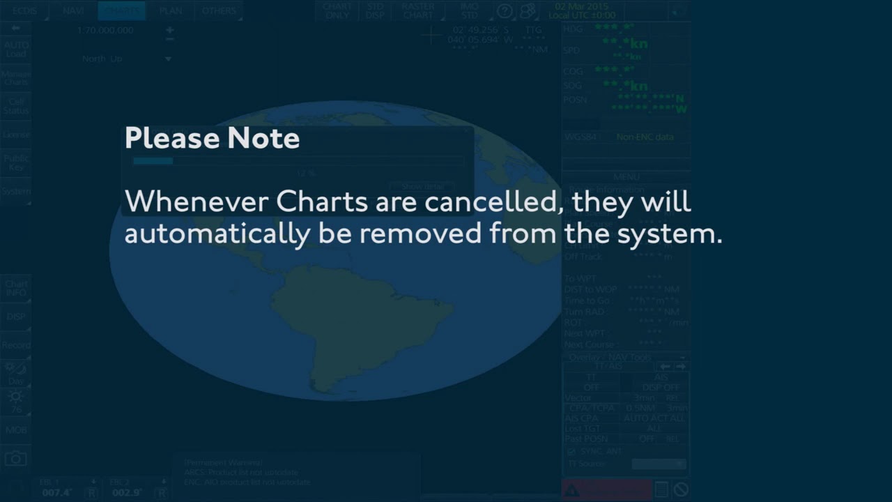 Cara menginstal AVCS Base Media pada Furuno FMD 3000 series ECDIS - YouTube