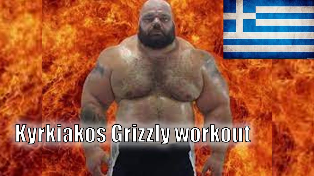 I Tried Kyriakos Grizzly WORKOUT - YouTube