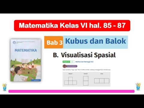 Matematika Kelas 6 Bab 3 Kubus dan Balok - Visualisasi Spasial hal. 85 ...