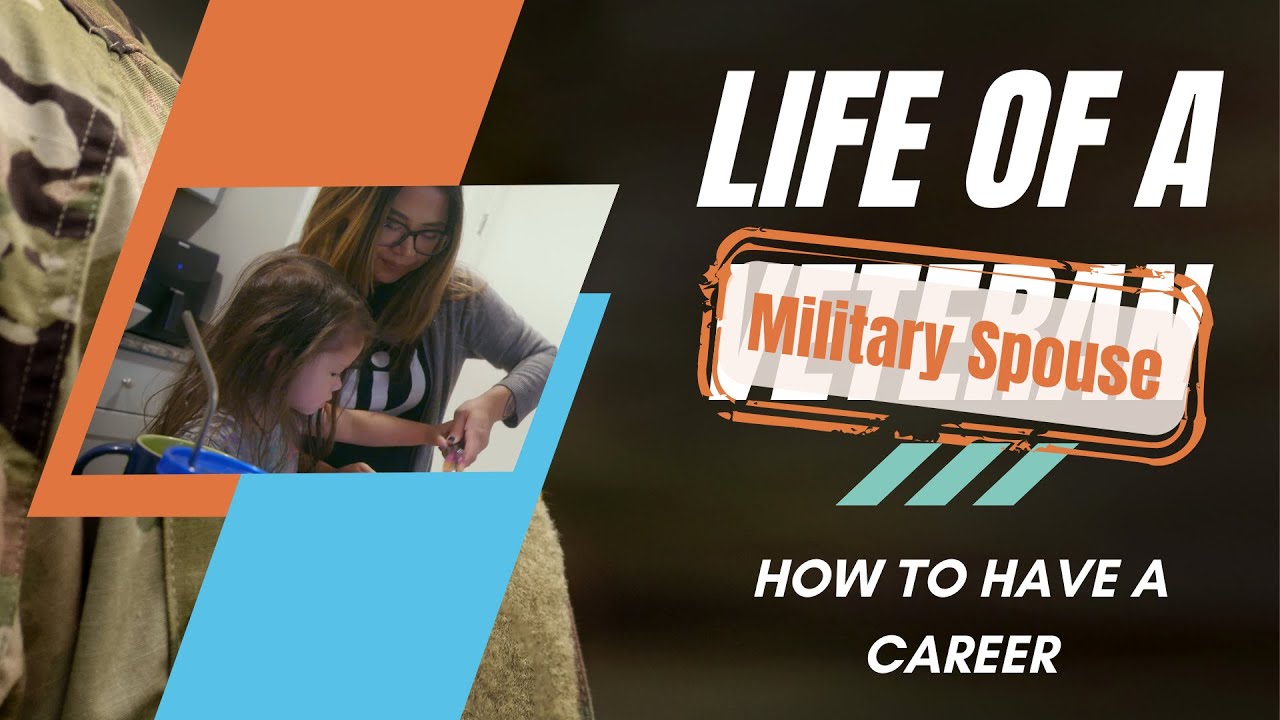 Life of a Military Spouse: How to Have a Career - YouTube