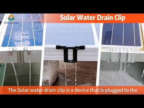 MG Solar Water Drain Clip