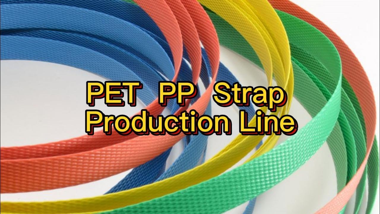 PET PP Strap Production Line - YouTube