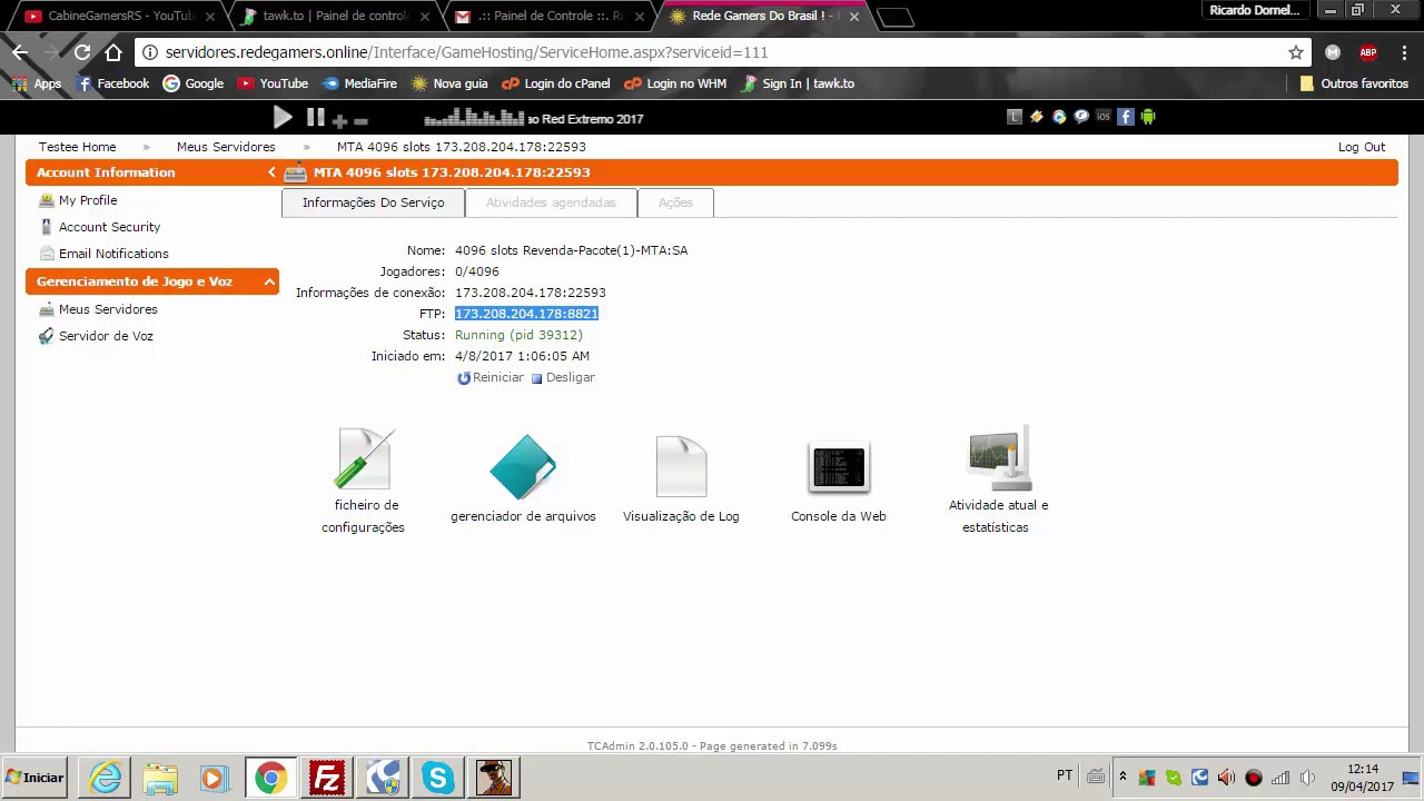 Mta Como Colocar Mods Pelo Filezilla Tcadmin Youtube