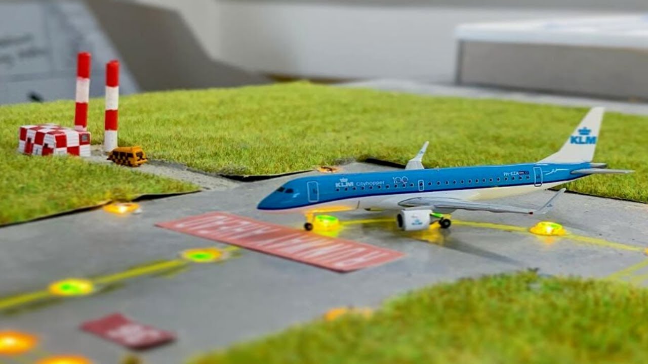 A Morning At A Realistic Model Airport - YouTube