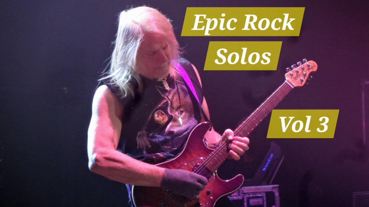 Classic Rock Guitar Solos Vol 3 - YouTube