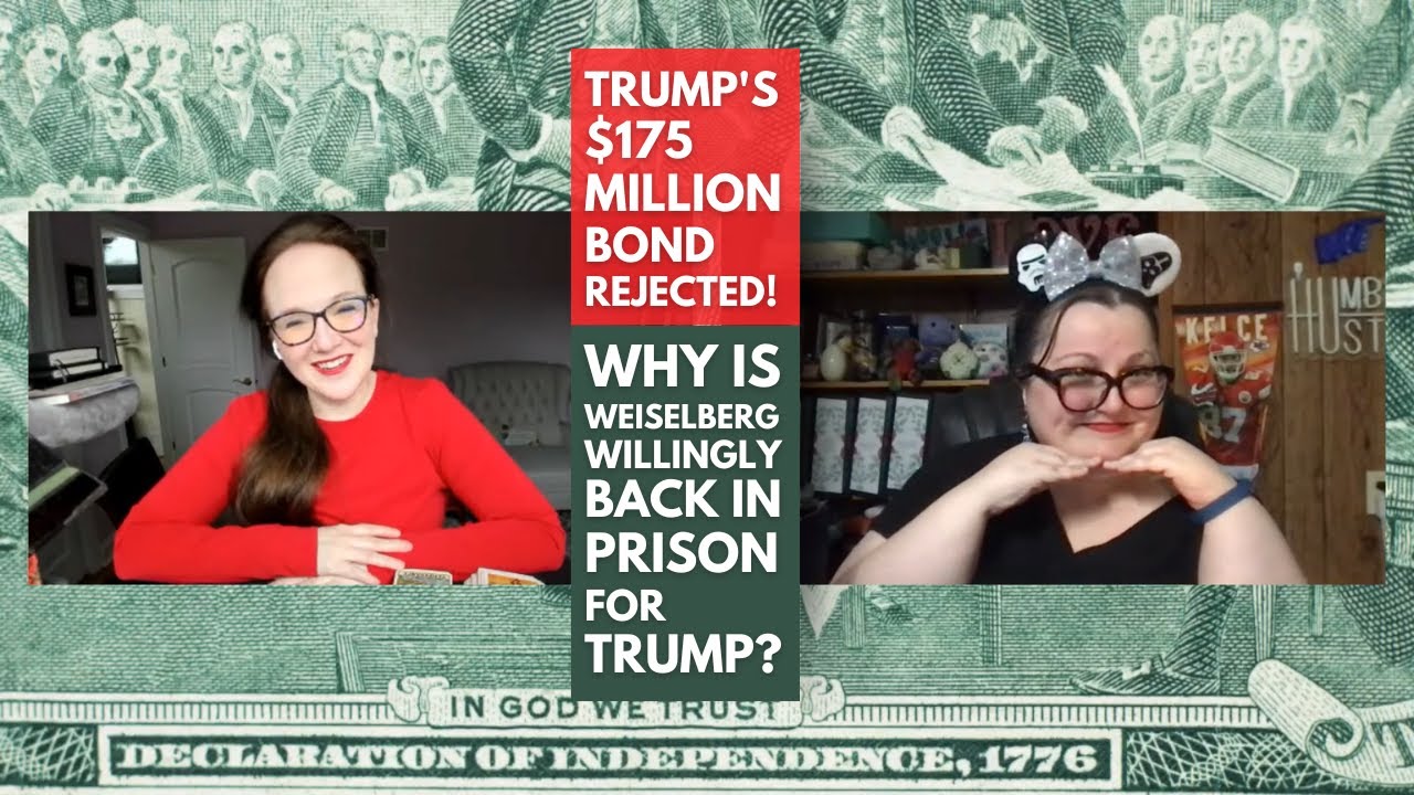 Trump's $175 million bond rejected! Why is Weiselberg willingly back in ...