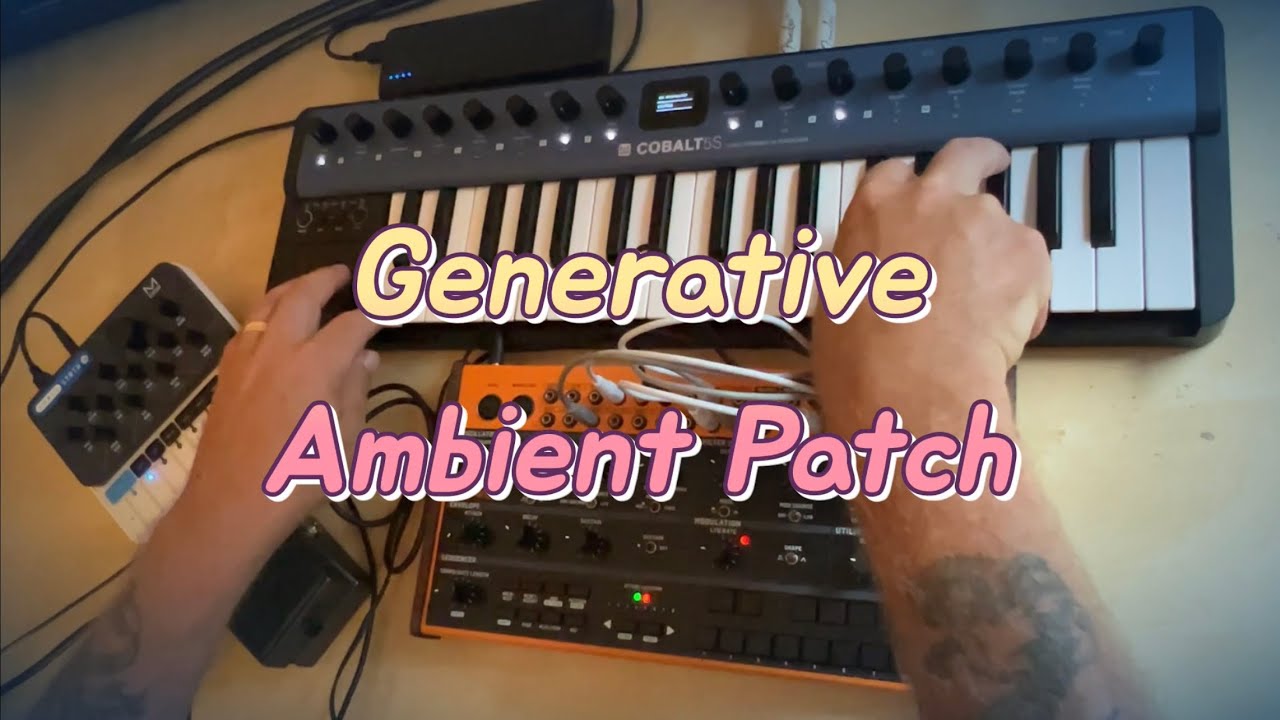 Ambient Generative Patch - 2nd Attempt - Behringer Crave - YouTube