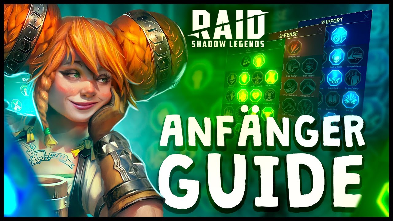 Raid Shadow Legends Anfänger Guide und Tipps 🇩🇪Artefakte für Helden ...