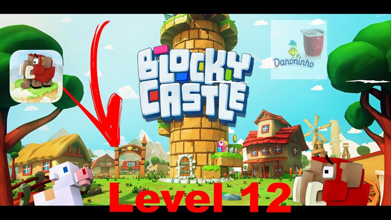 Blocky Castle iOs / Android Gameplay Level 12 - YouTube