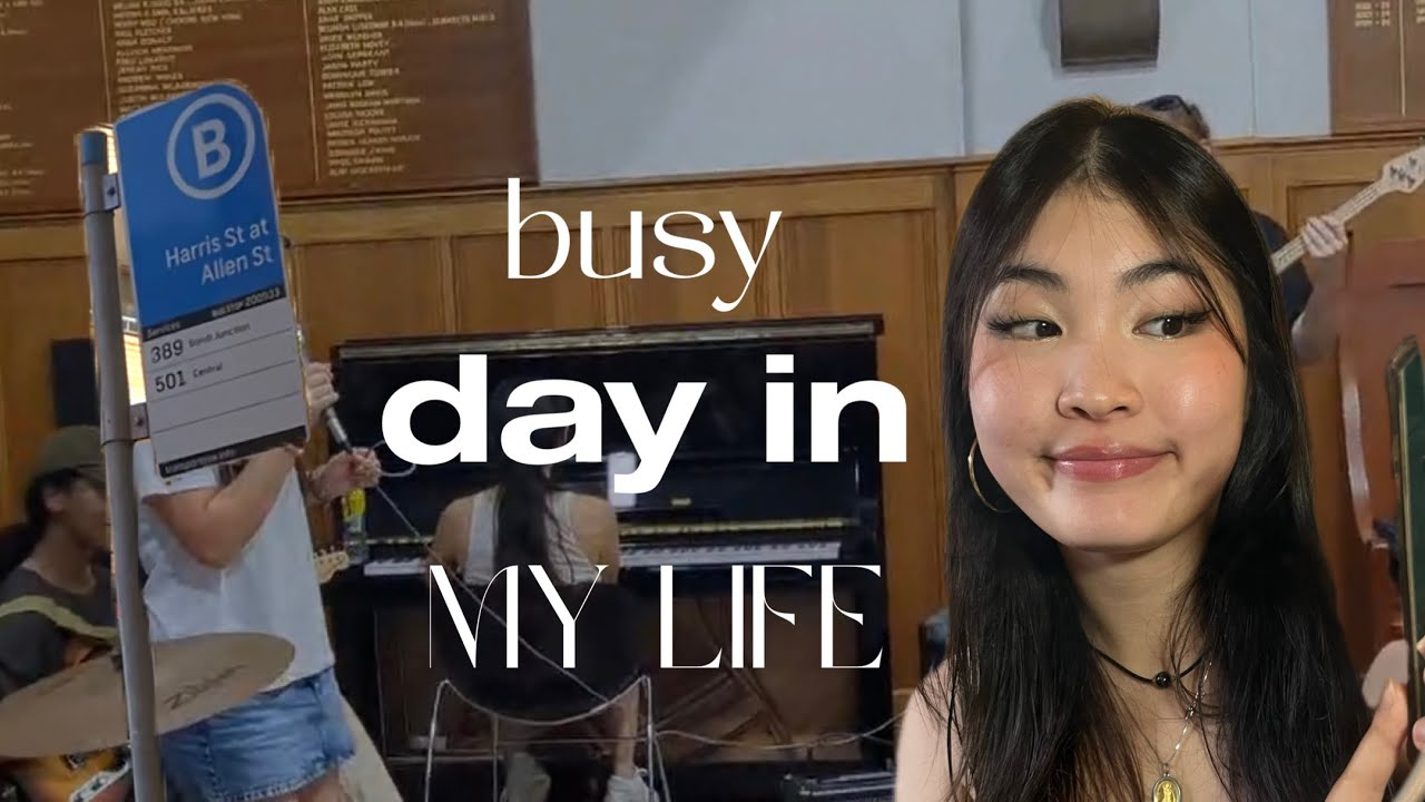 Busy day in the life as a USYD student 🌼 | Slice of life - YouTube