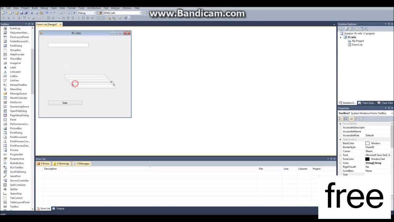 How to display Computer information in Visual Basic [VB] (Visual Studio ...