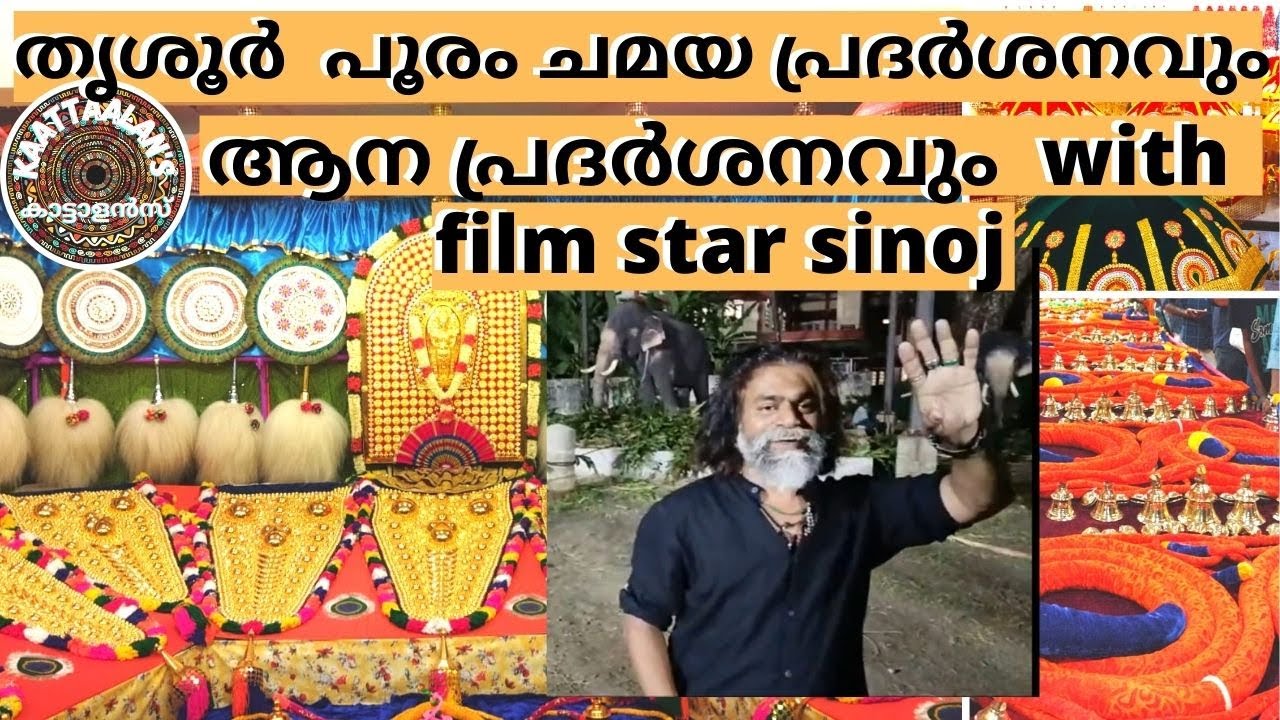 Thrissur Pooram Chamayam - YouTube