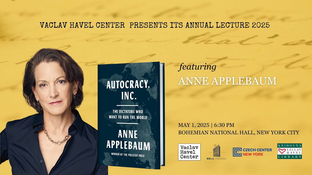 Anne Applebaum on Autocracy Inc: Annual Lecture 2025 - YouTube