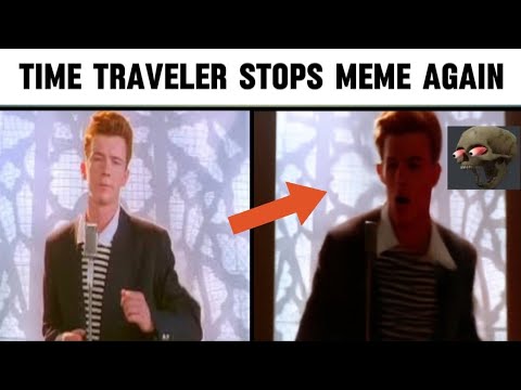 Time Traveler Stops Meme Again - YouTube