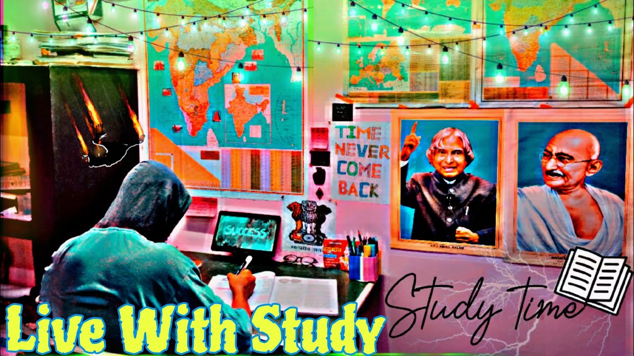 "Live Study Party: Get Motivated & Stay Focused!"** *"Study Along: Live ...