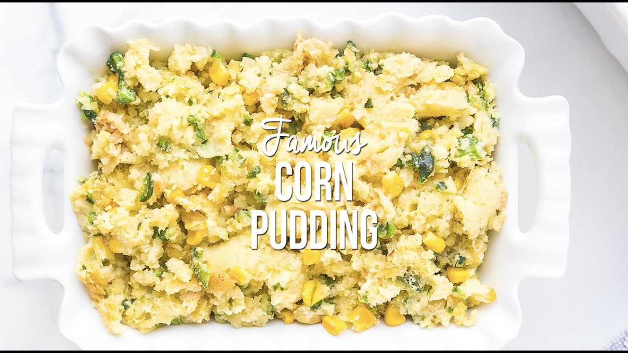 Famous Corn Pudding Recipe (Corn Soufflé) ⁠ - YouTube