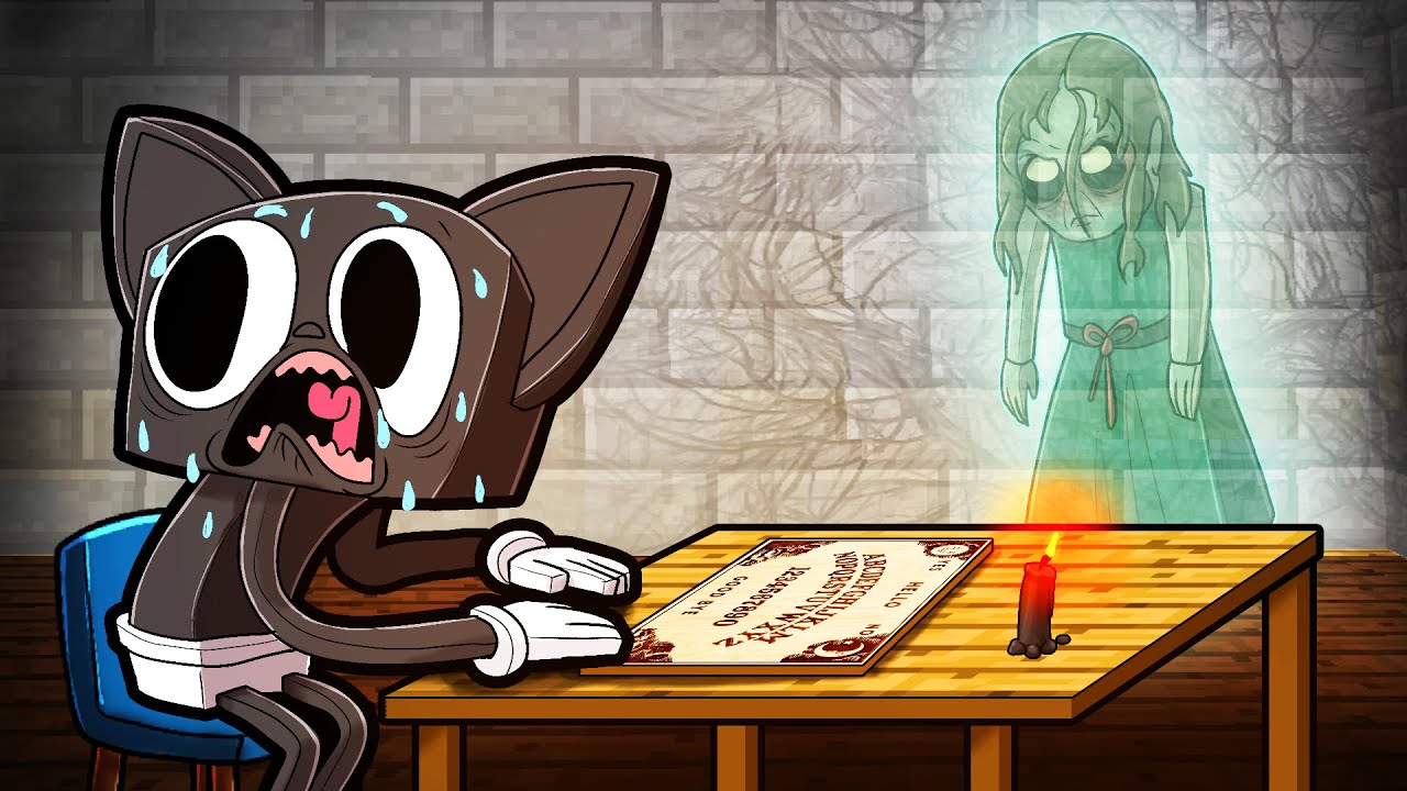 Abandoned HORROR Mansion Escape with CARTOON CAT! (Minecraft) - YouTube