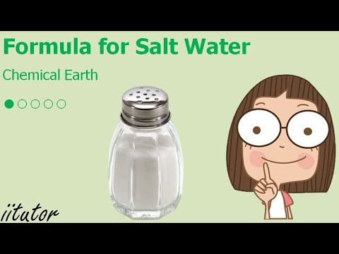 💯 Is there a formula for salt water, water or salt? Watch this video to ...