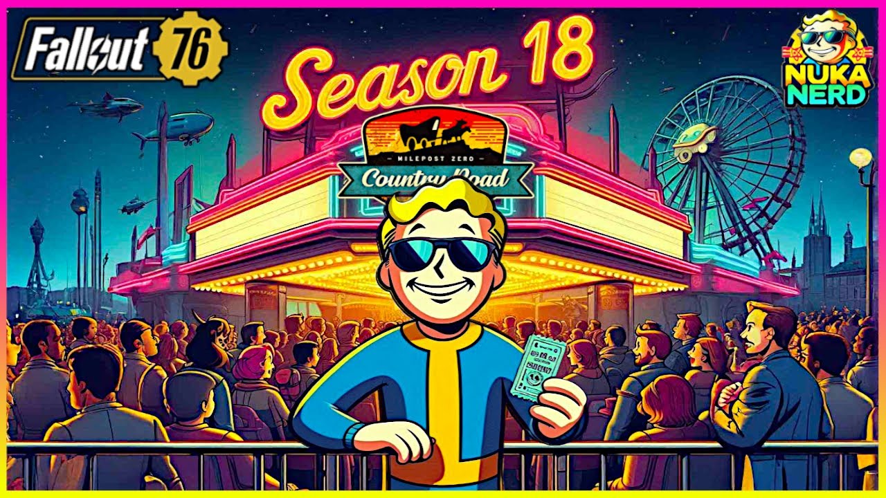 ☣️Live Fallout 76: Journey Through Milepost Zero - Season 18 Livestream ...