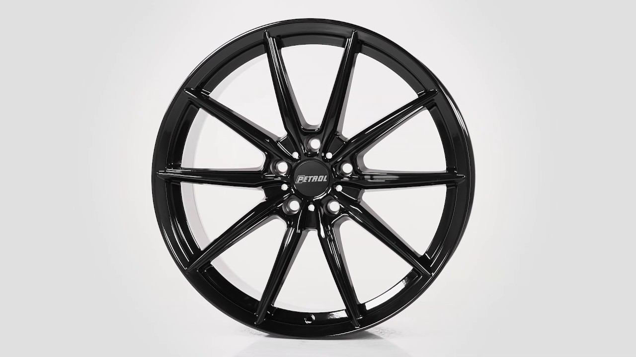 Petrol Wheels - P4B in Gloss Black - YouTube