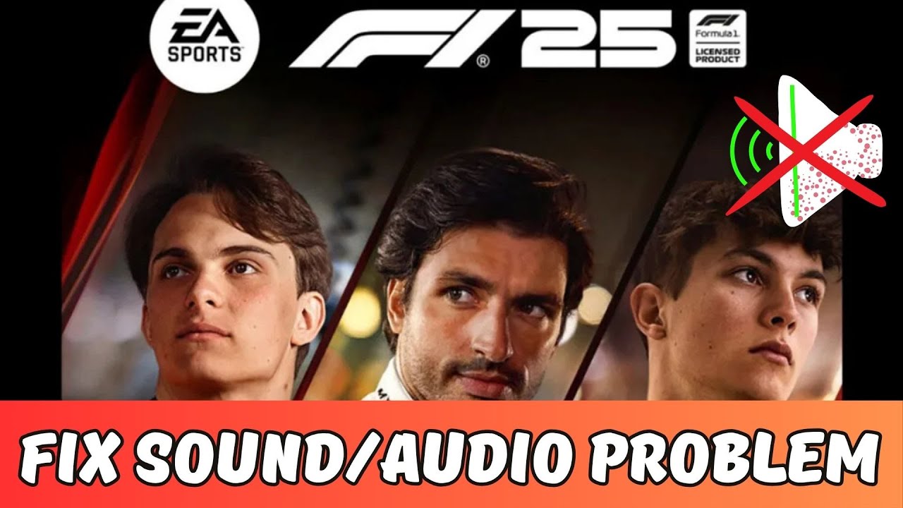 How To Fix F1 25 Audio/Sound Not Working | Solve Cackling/Distorted ...