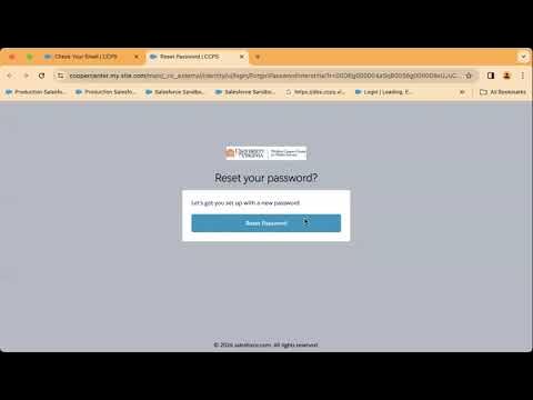 Salesforce - Retrieve or Set Password - YouTube