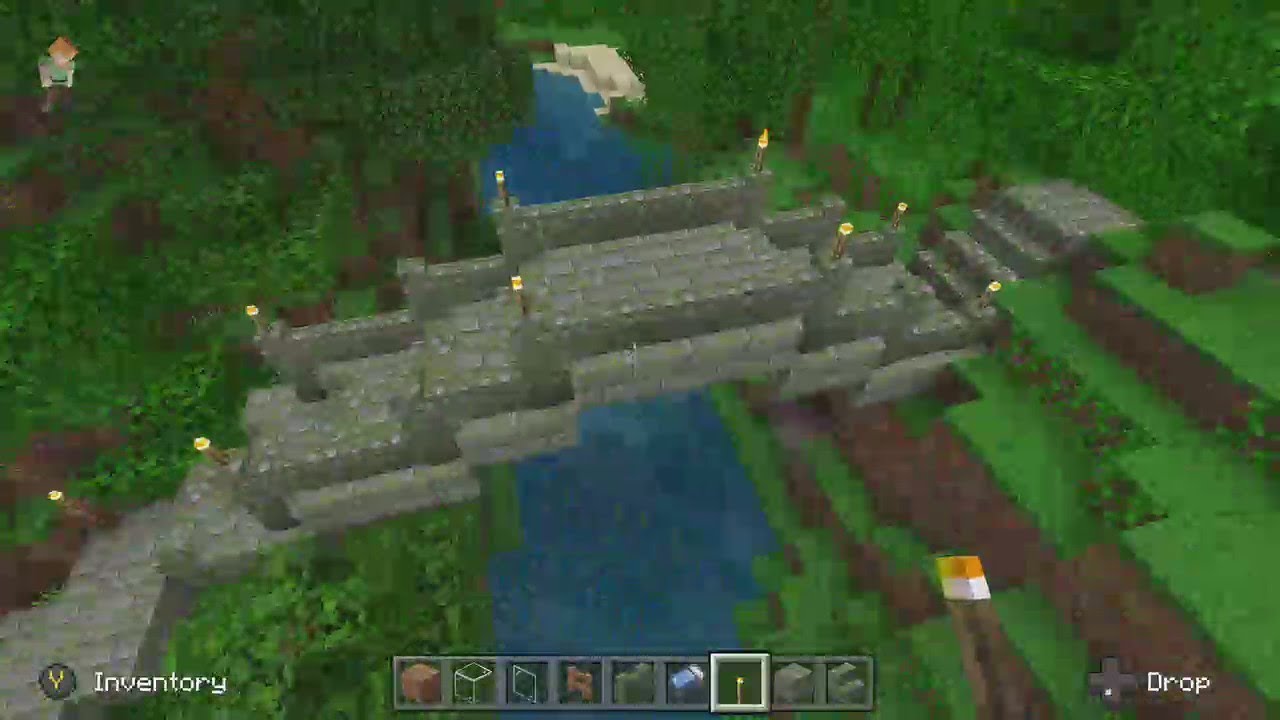 Bridges and Tunnels - Minecraft World Building Part 3 - YouTube